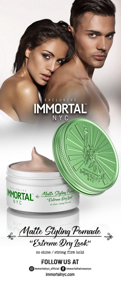 'Matte Styling Pomade' – Immortal NYC